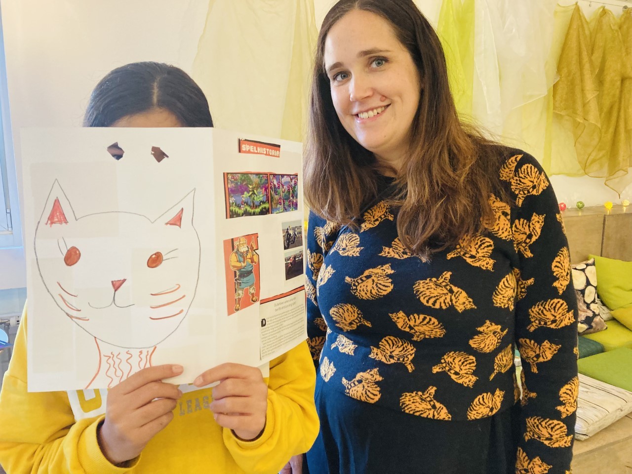 Författarbesök av Anja Gatu | Litteraturhusbloggen Trampolin